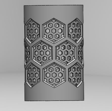 Файл STL LAMP hexagon・3D-печать дизайна для загрузки・Cults