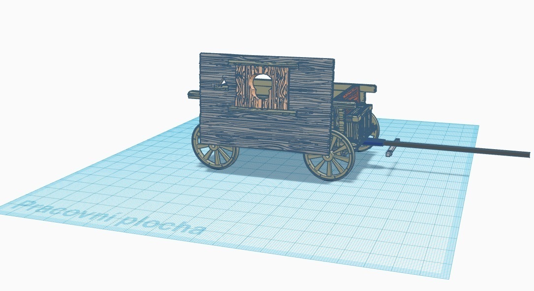 STL file Hussite War Wagon ⚔・3D printer model to download・Cults