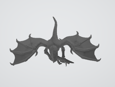 Free OBJ file winged bug・3D printer design to download・Cults