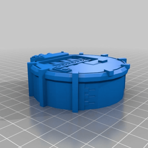 Download free STL file Round Tank Factory • 3D print template ・ Cults