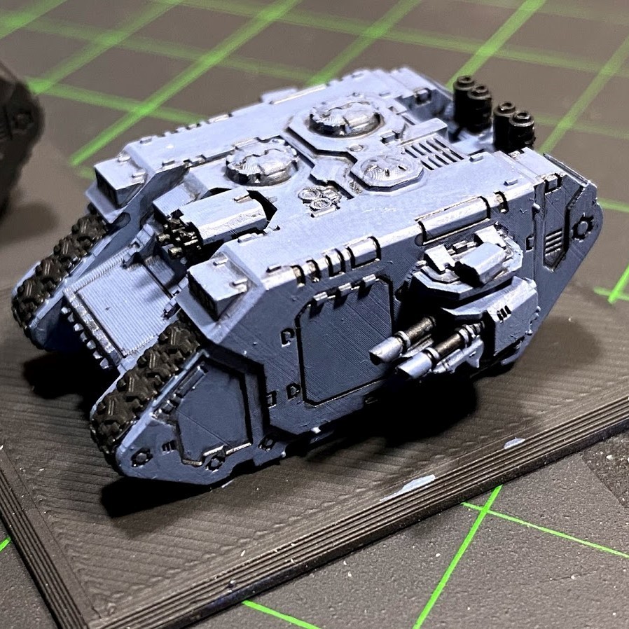 3D print Tiny Bigger Tank Fancy APC • made with Elegoo Mars Pro・Cults