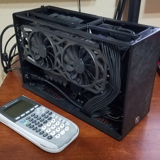 3D printer ITX Gaming PC Case • made with Ender 3 Pro ・ Cults