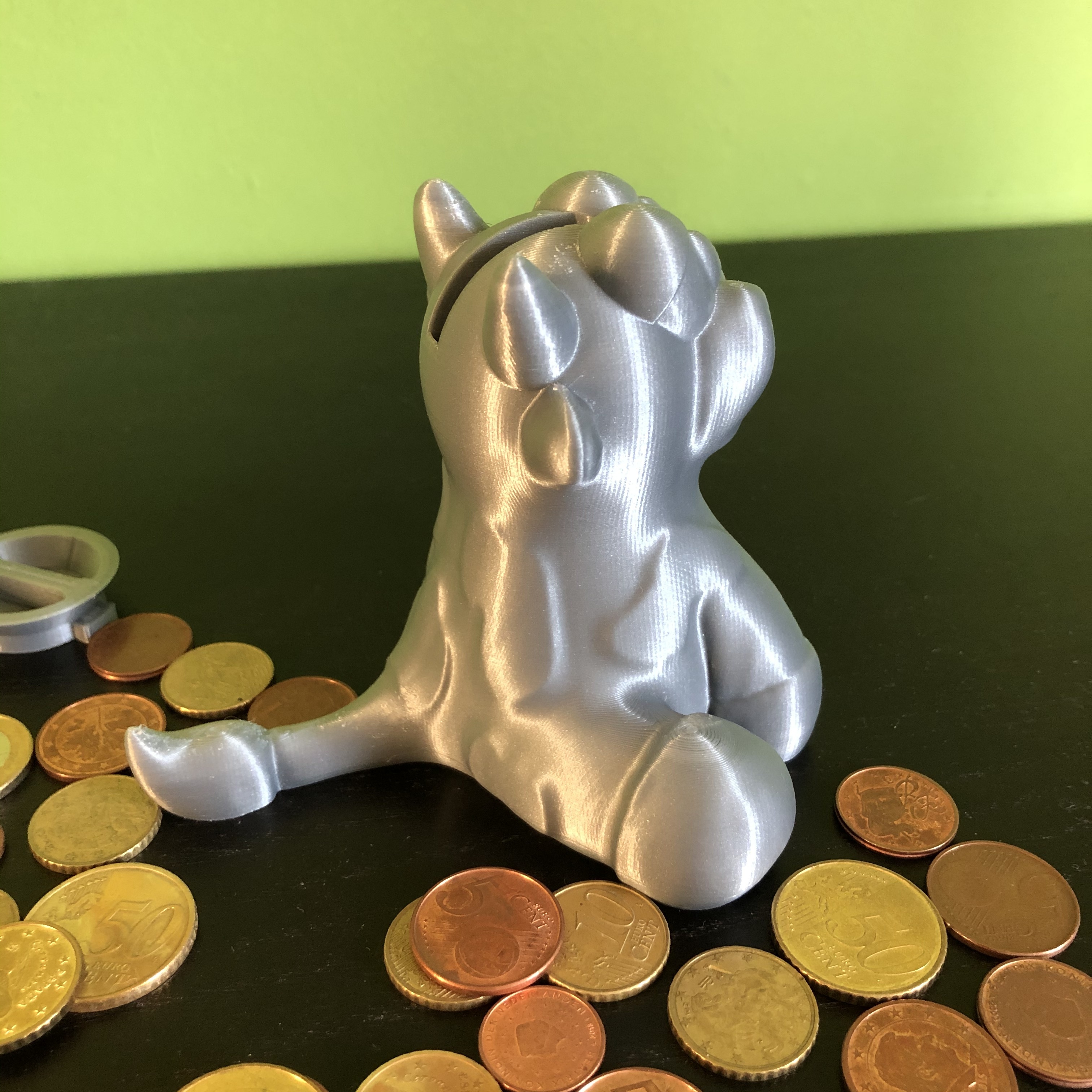 Fichier STL gratuit Tirelire mignionne vache - Cute Piggybank - Cute ...