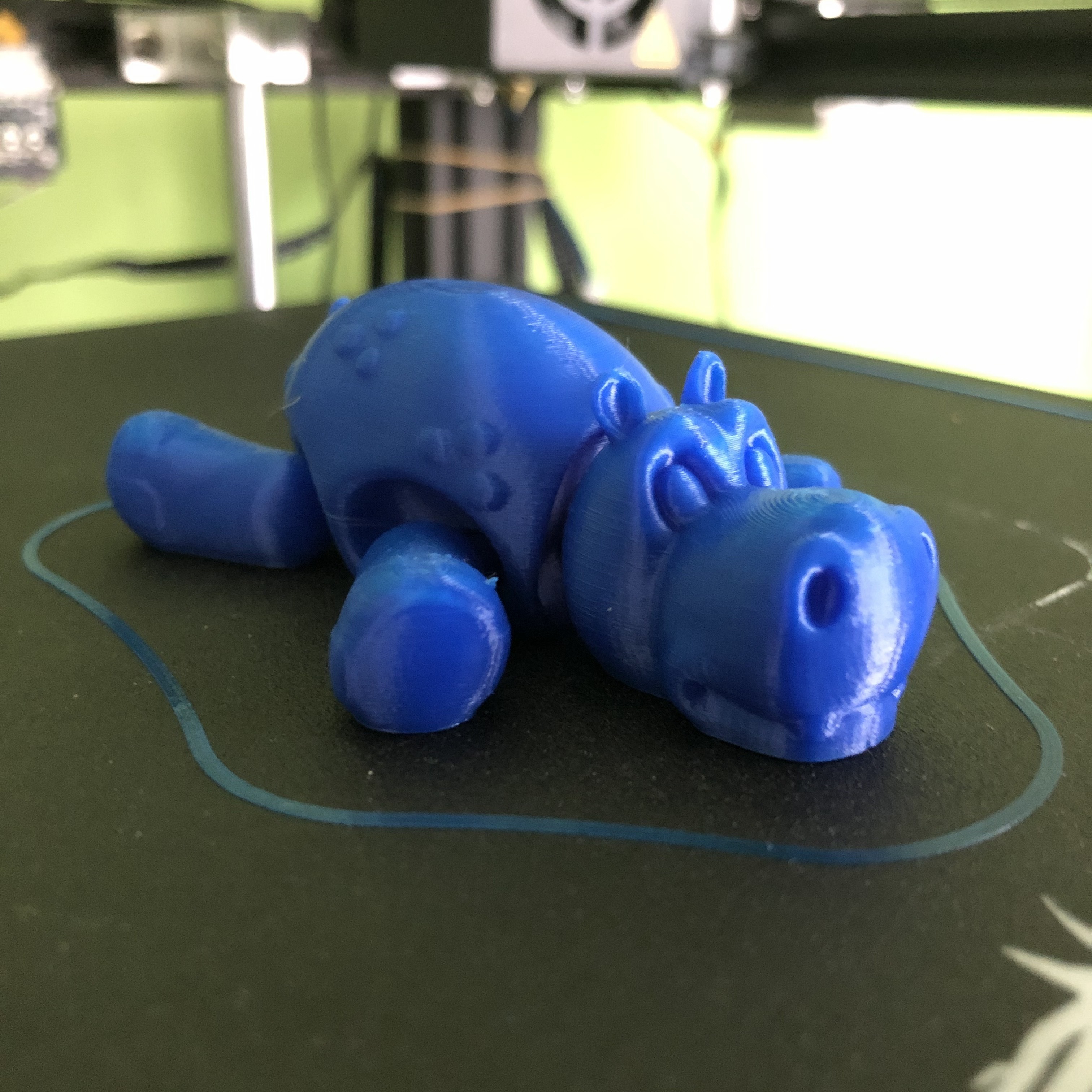 Free STL file Flexy hippopotamus - cute hippopotamus flex・3D printer ...