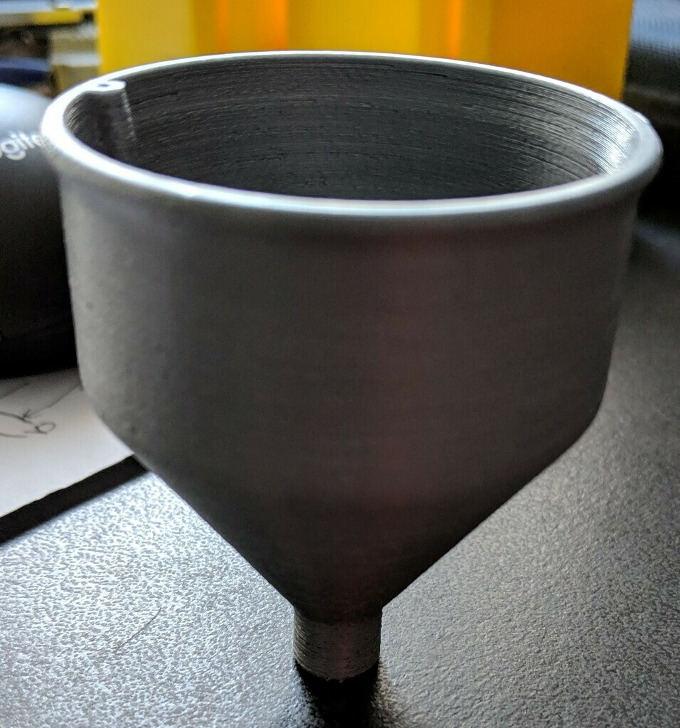Free 3D file Flask Funnel with Vent・Template to download and 3D print・Cults