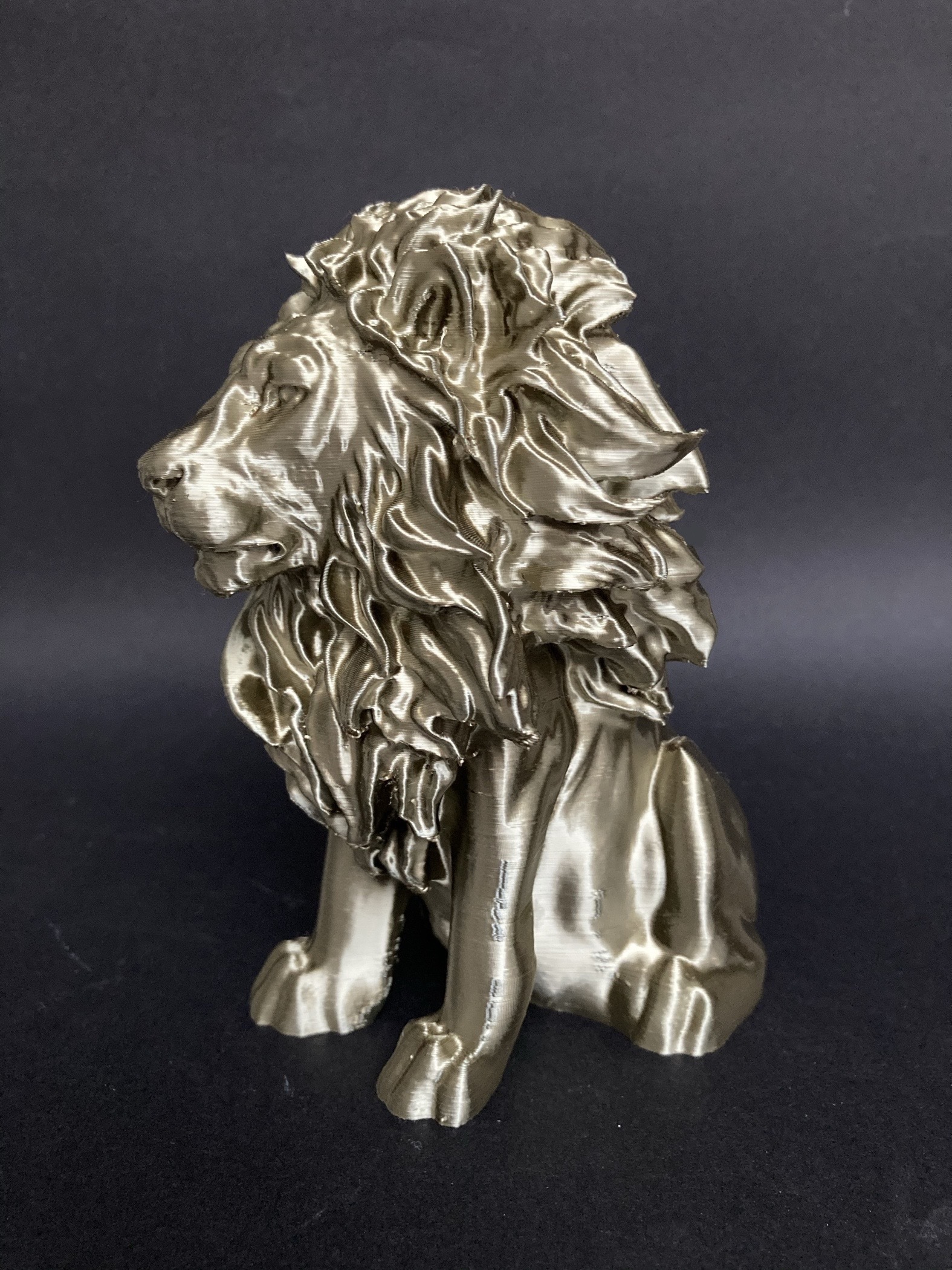 Free STL file lion statue 🦁・3D printer design to download・Cults