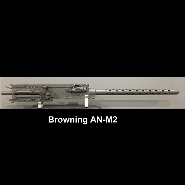 STL file 1:1 Browning AN/M2, M3, FN M3M & M3P 50 Caliber Machine Gun ...