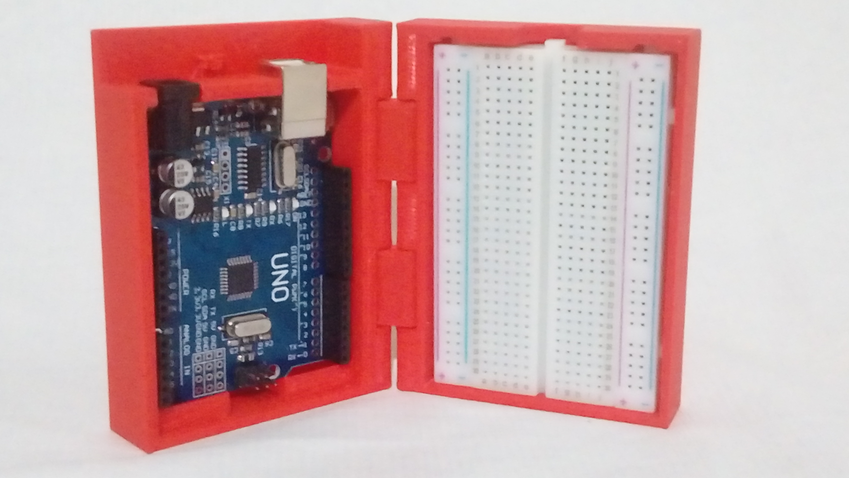 Archivo STL ARDUINO UNO Y EL CASO DEL ESTUDIANTE DE PROTOBOARD・Design ...