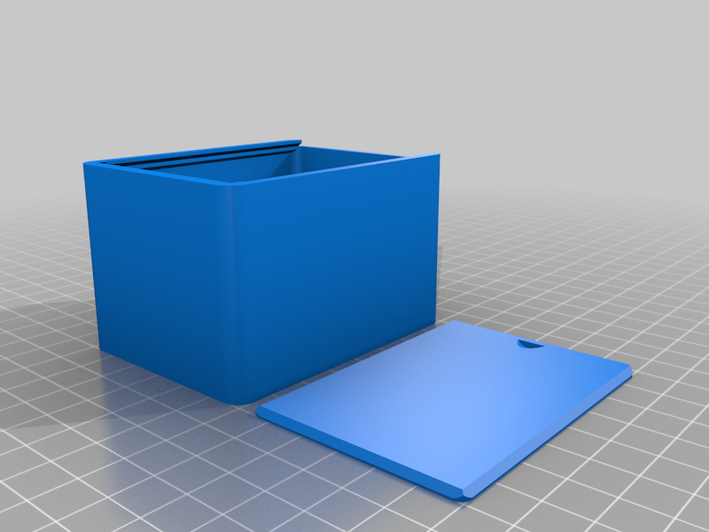 Free 3D file Box mit Deckel 80x60x50 BTH 📦・3D printer design to ...