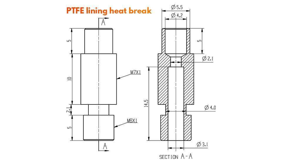 Free STL file PTFE tube cutting template・3D printer design to download ...