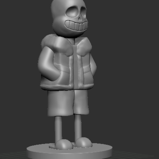 Download OBJ file Sans form UNDERTALE by Toby Fox • 3D printer template ...