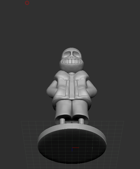 Download OBJ file Sans form UNDERTALE by Toby Fox • 3D printer template ...