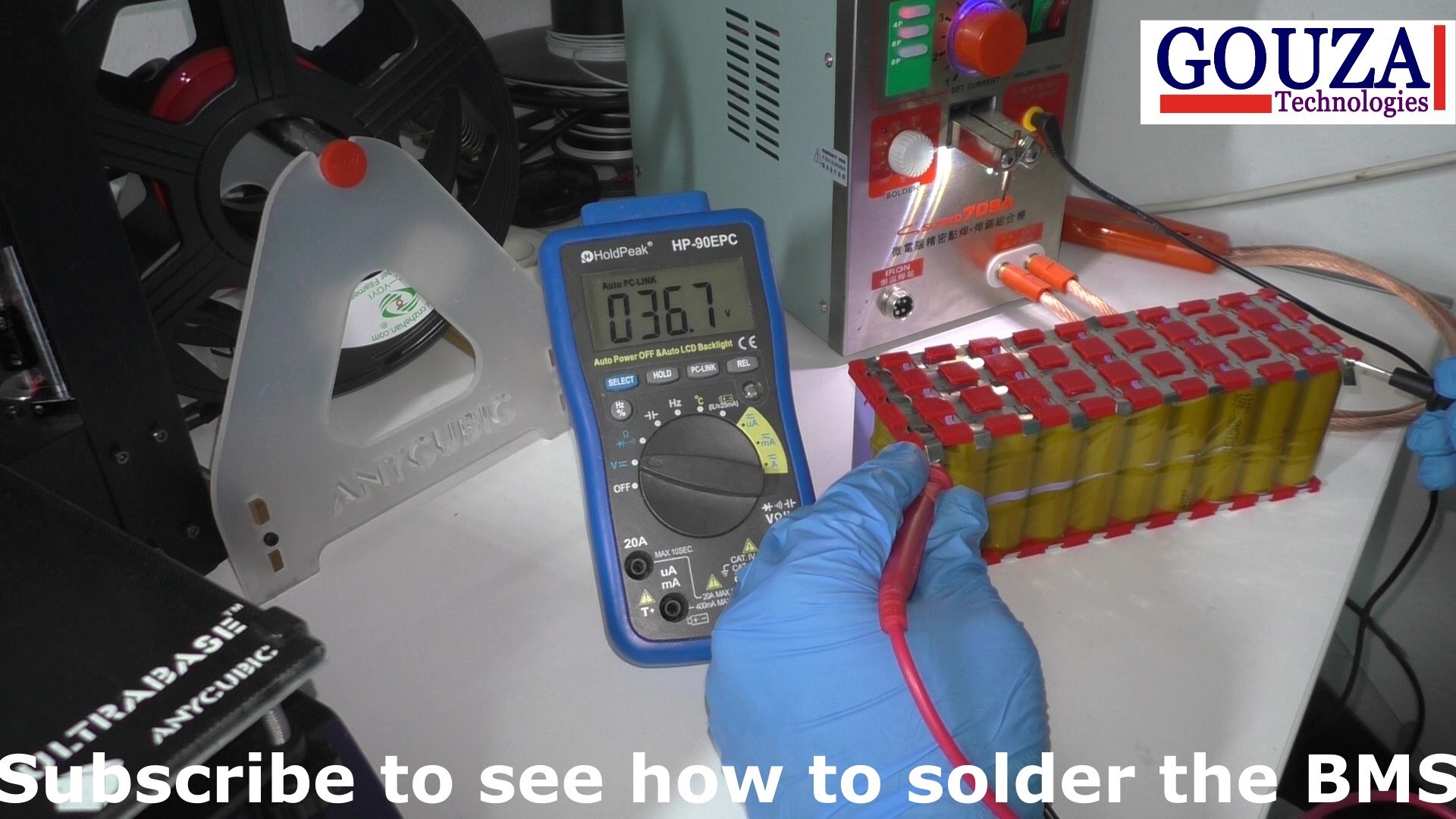 STL file 18650 cell holder 10s3p・3D printable model to download・Cults