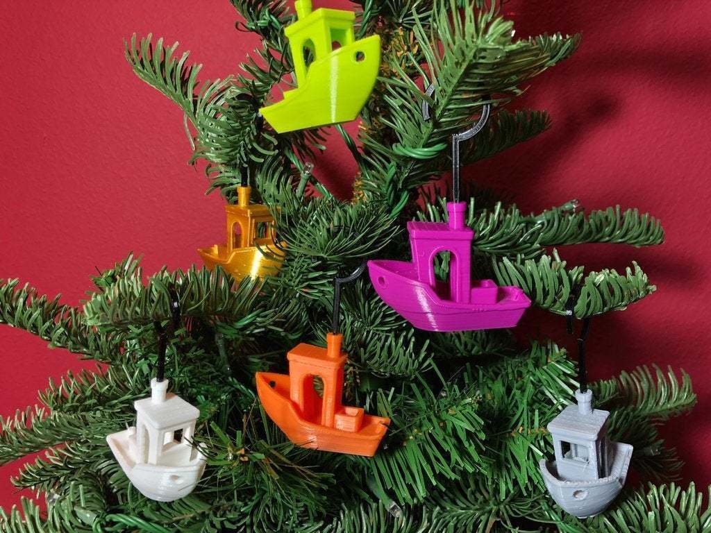 Free STL file Easy-Print Benchy Christmas Tree Hanger・3D print model to ...