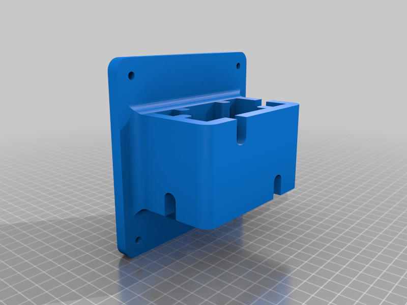 STL file Vesa support for 4080 aluminium・Model to download and 3D print ...