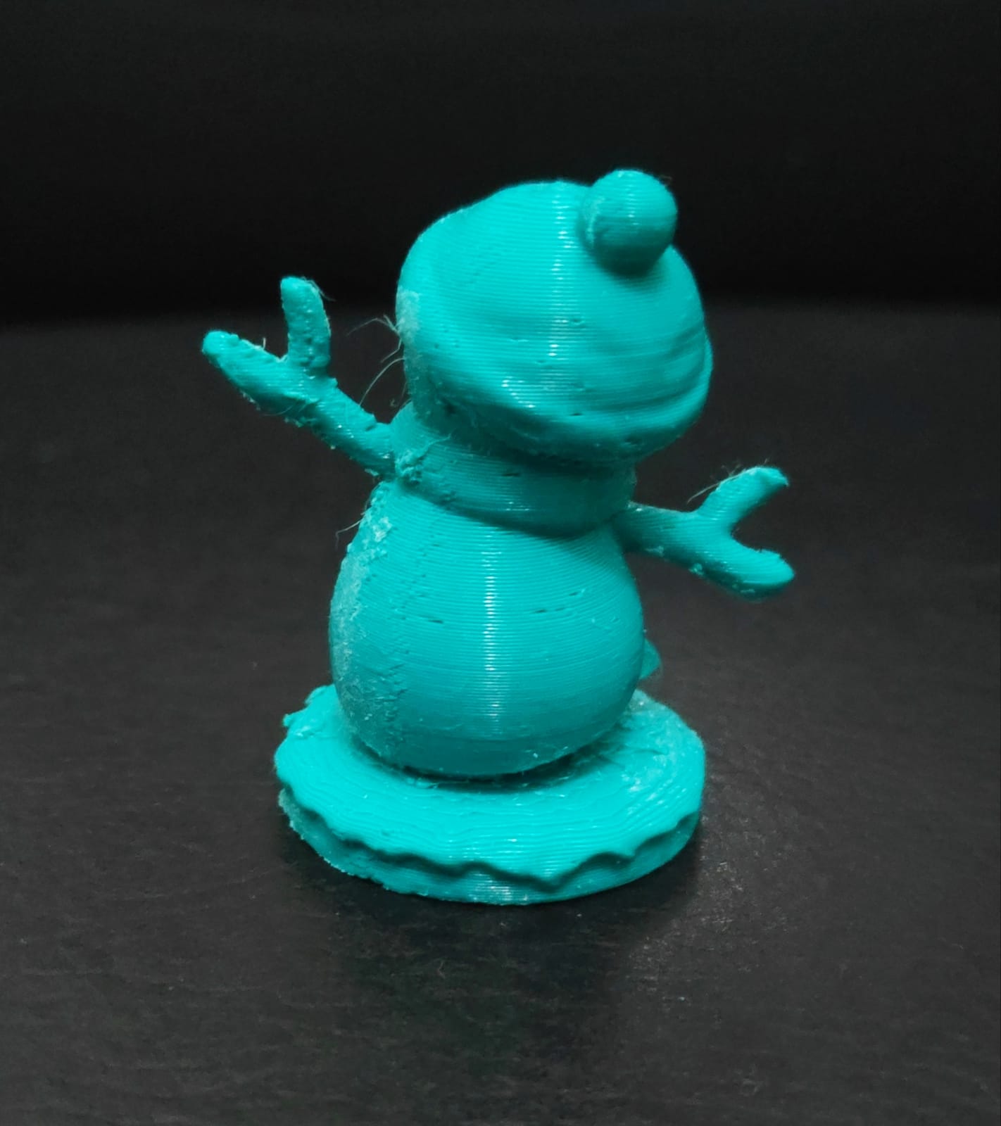 3D file Happy Snowman ☃️・3D printable model to download・Cults