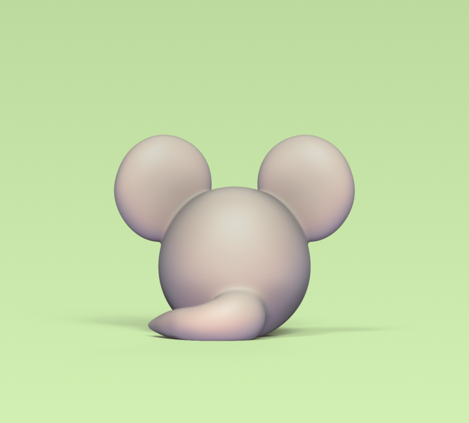 3D file Round Mouse・3D printing model to download・Cults