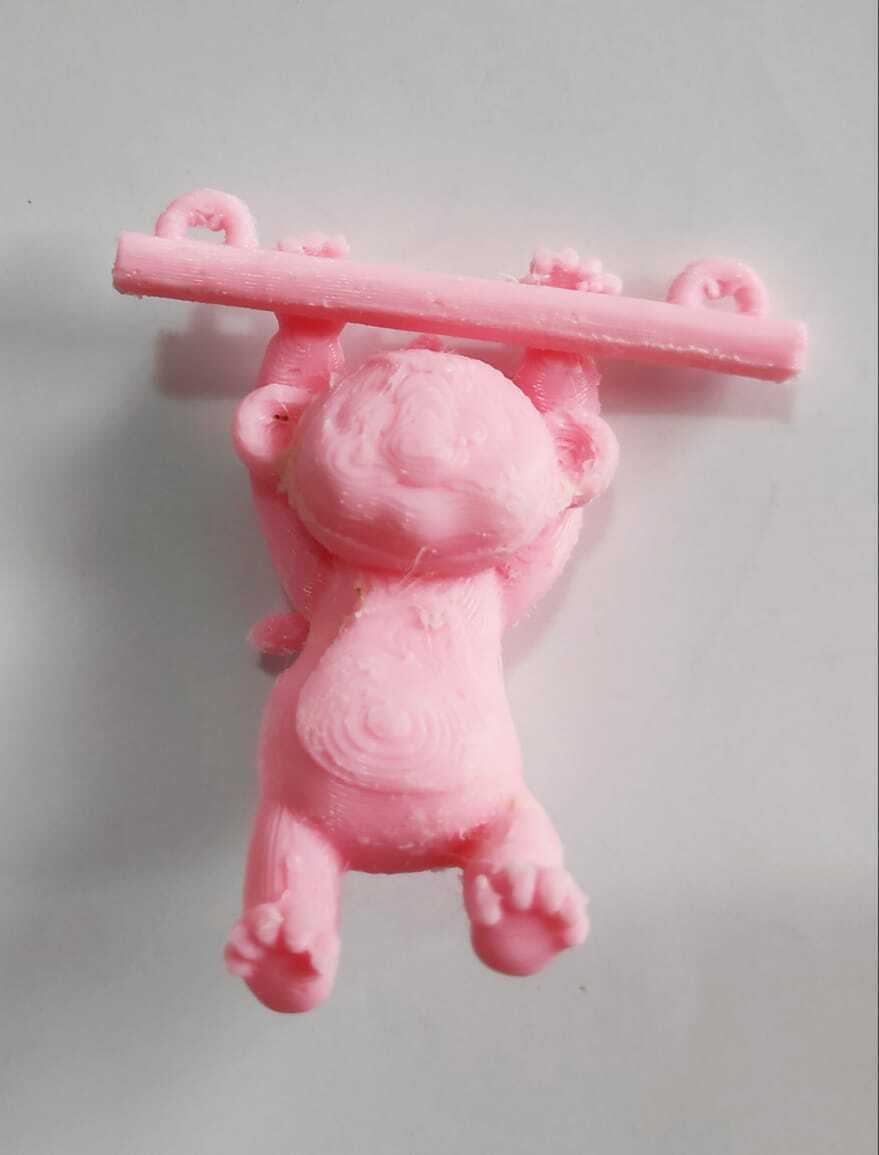 3D file Monkey Hanging Branch- Two pieces- Monkey and Branch・3D print ...