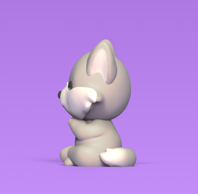 3D file Wolf Yoga・3D print model to download・Cults
