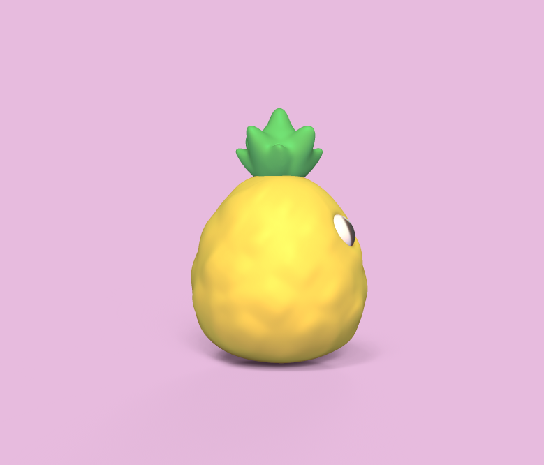 3D file Cute Pineapple 🍍・3D printable design to download・Cults