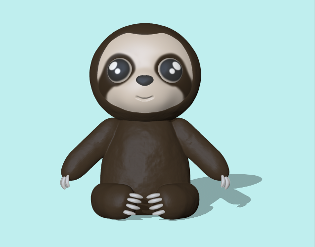 3D file Sloth・3D print design to download・Cults
