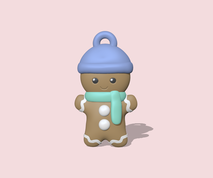 3D file GingerBread Man 👨・3D printing design to download・Cults