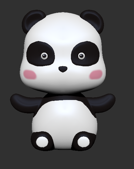 3D file Panda・3D printing template to download・Cults