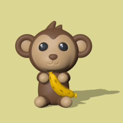STL files for 3D printer Monkey ・ Cults