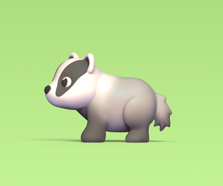 3D file Badger・Design to download and 3D print・Cults