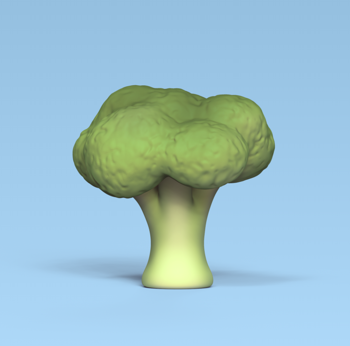 3D file Cute Broccoli・Template to download and 3D print・Cults