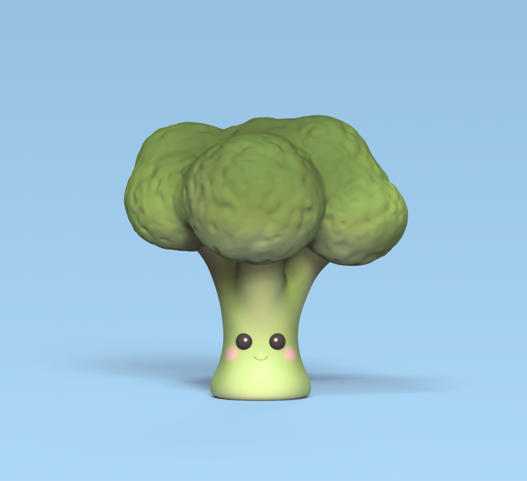 3D file Cute Vegetables・3D printable design to download・Cults