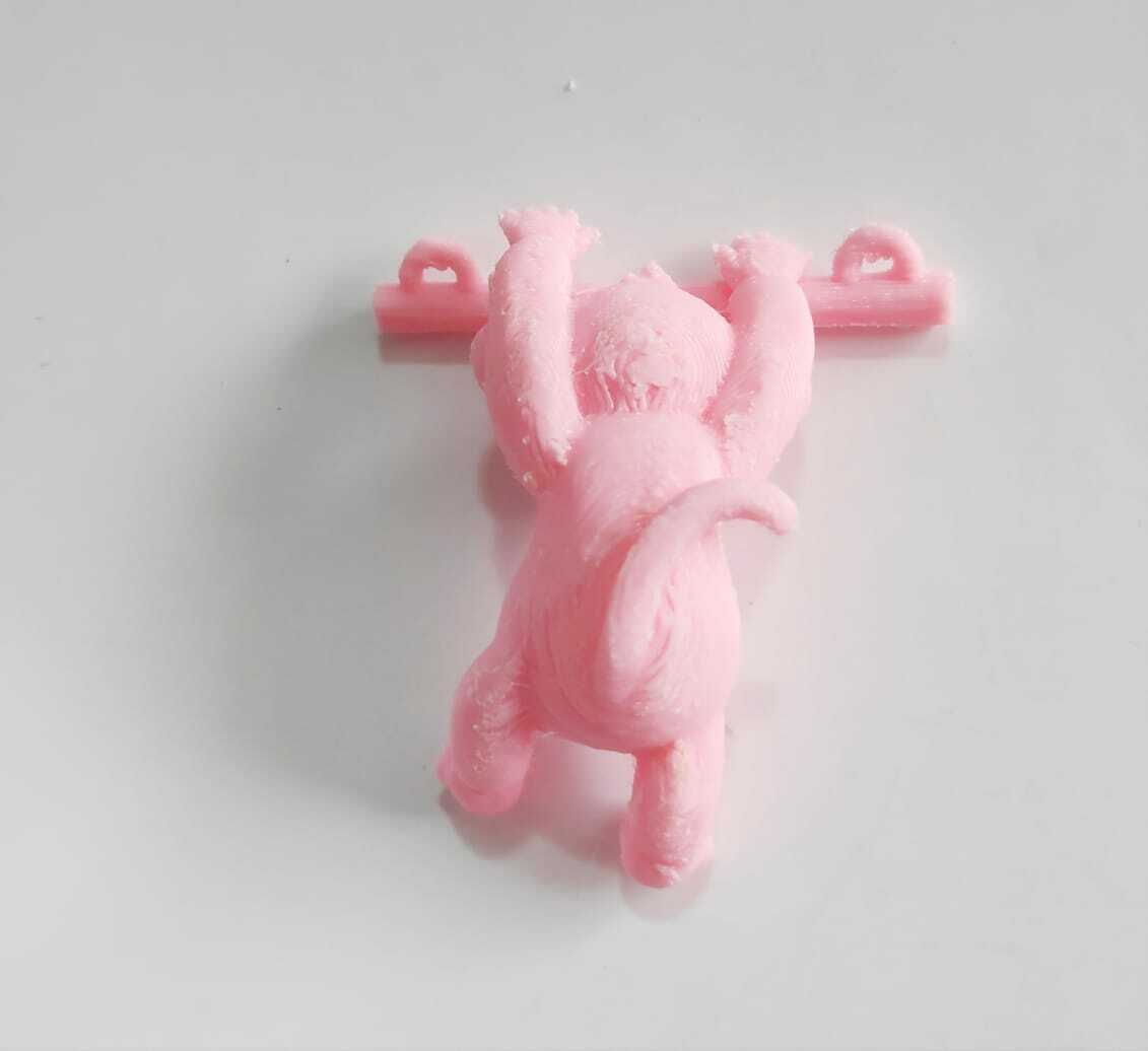 3D file Monkey Hanging Branch- Two pieces- Monkey and Branch・3D print ...