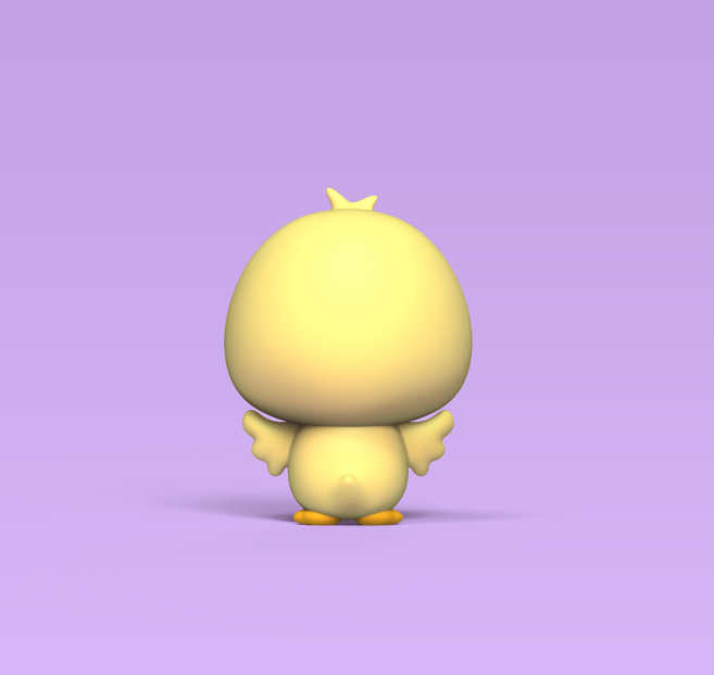 3D file Little Chick・3D print design to download・Cults