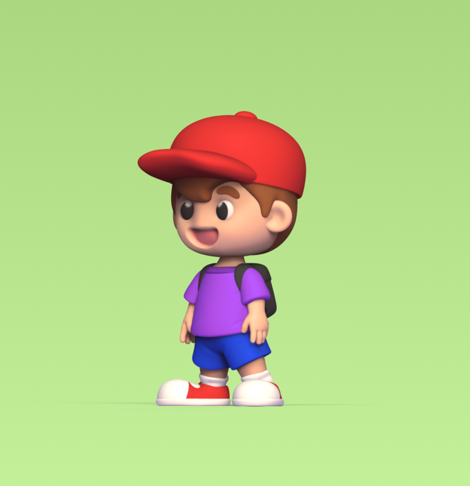 3D file Boy Cap・Template to download and 3D print・Cults
