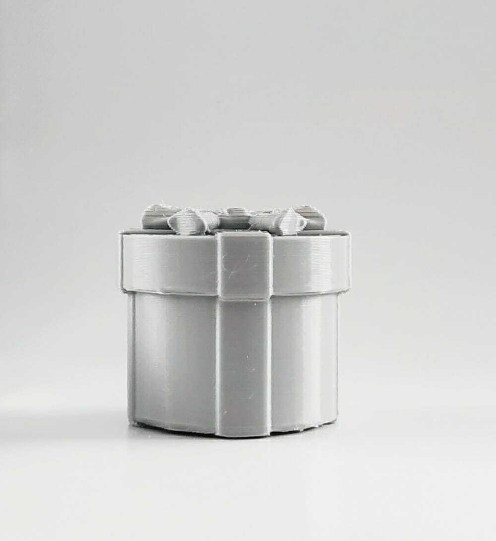 3D file Cute Round Gift Box 🎁・3D printer design to download・Cults
