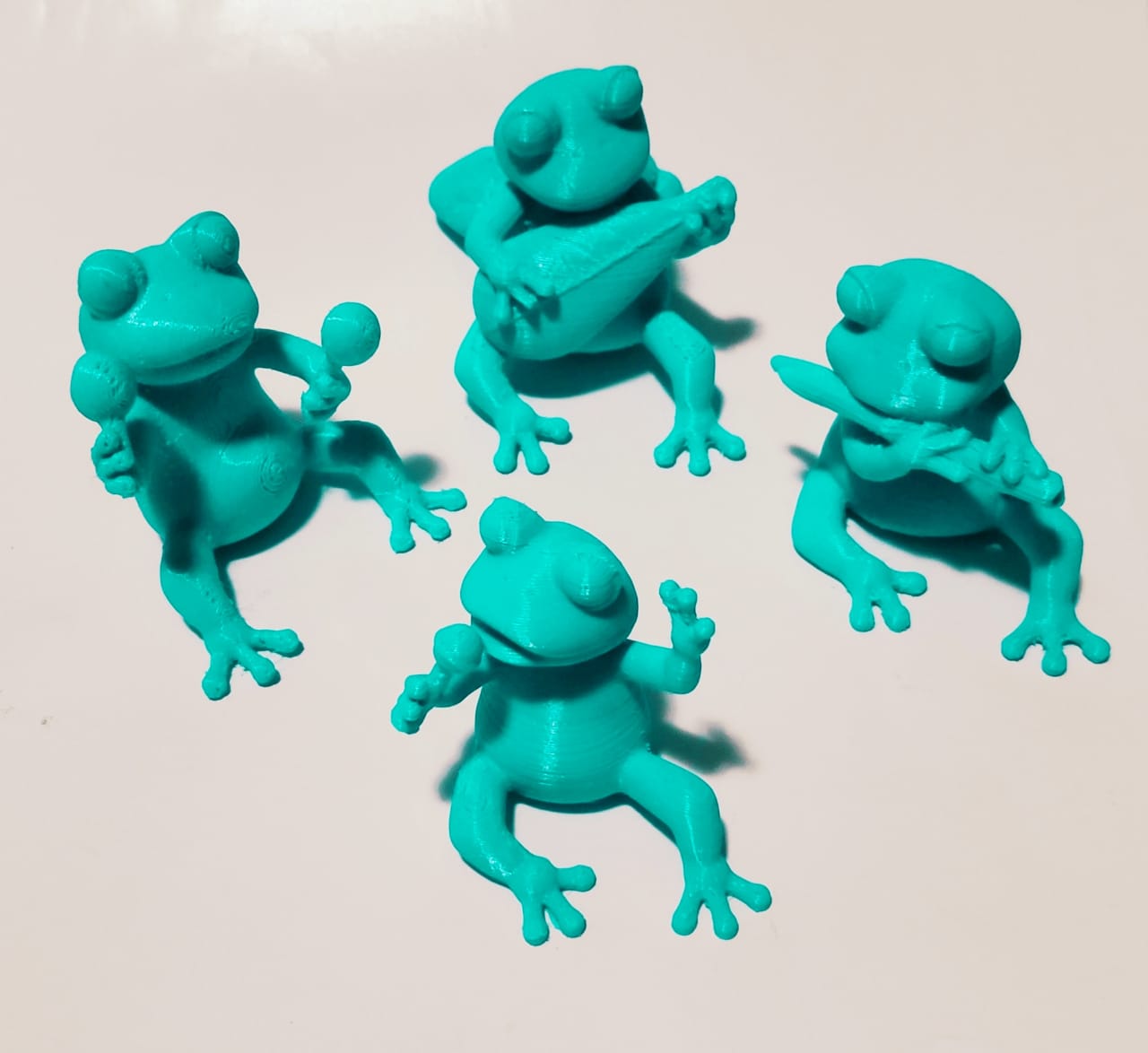 3D file Frog Band 🐸・3D printer model to download・Cults