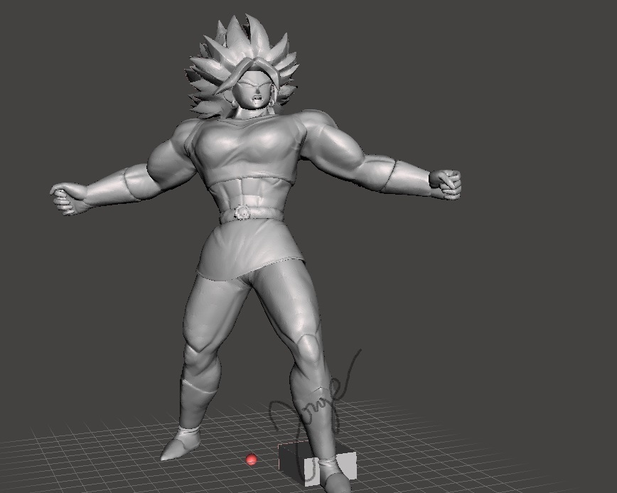 3D file KALE FULL POWER / DRAGON BALL SUPER・3D printing model to ...