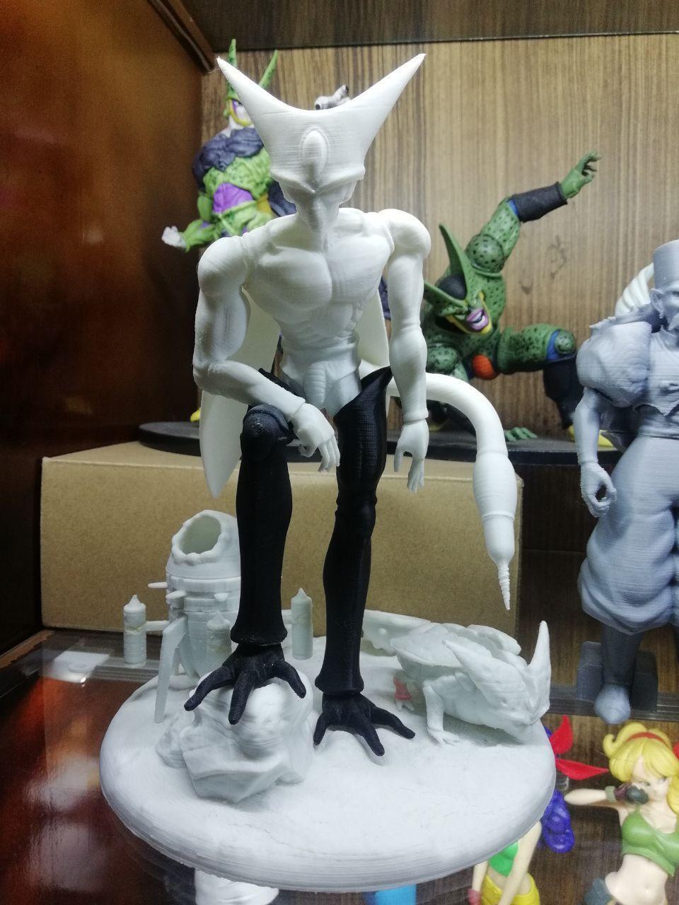 Archivo 3D CELL IMPERFECTO / DRAGON BALL・Plan de impresión en 3D para ...