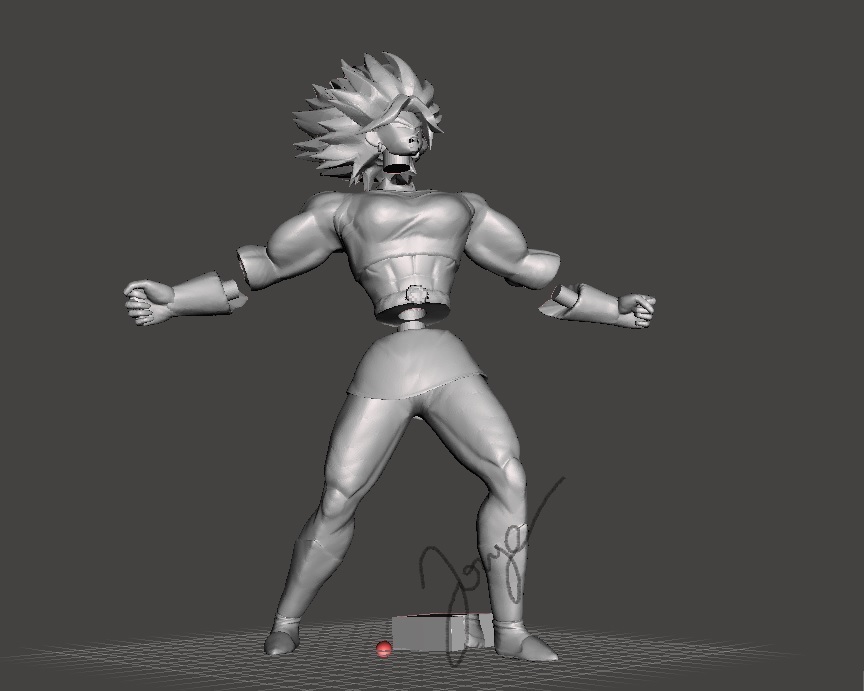 3D file KALE FULL POWER / DRAGON BALL SUPER・3D printing model to ...