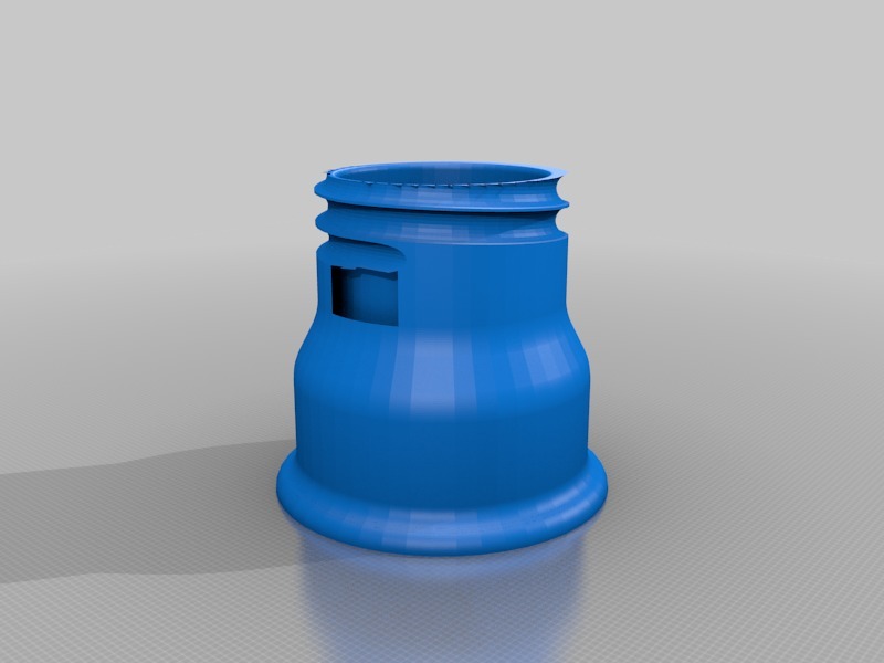 Free 3D file Router Dust Extraction Adapter・Model to download and 3D ...