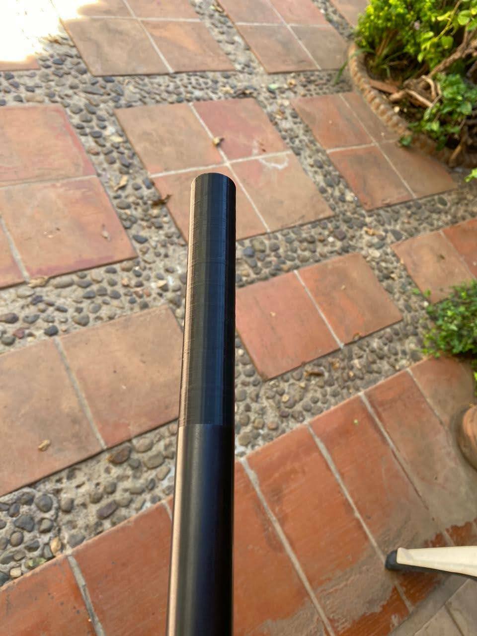 STL file Silencer for kral puncher knight's .22 rifle・3D printing ...