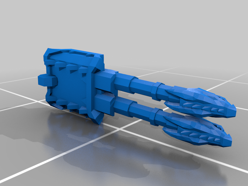 Fichier STL gratuit Epic Scale Evil Marines Crab Walker (en anglais) 🦀 ...