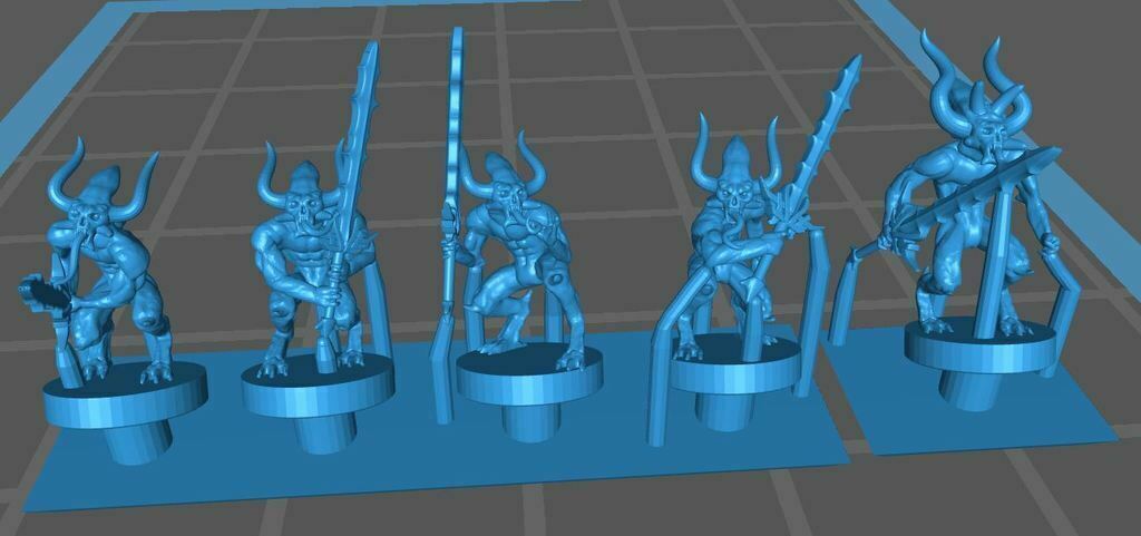 Free STL file Epic scale Blood Demons・3D printer model to download・Cults