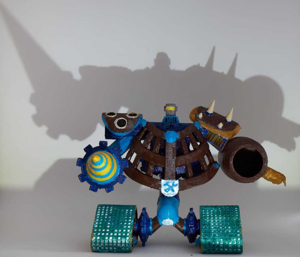 Free 3D file Tinker Knight 🎮・Template to download and 3D print・Cults