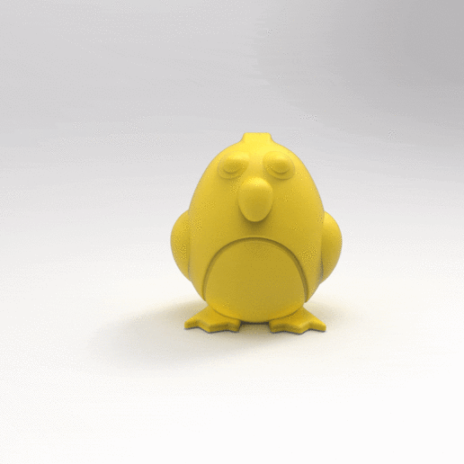Download STL file Chick • 3D printing model ・ Cults