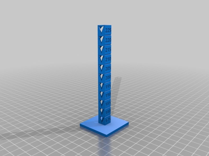 Free STL file Hatchbox Wood PLA Temp Tower 🪵・3D printable object to ...