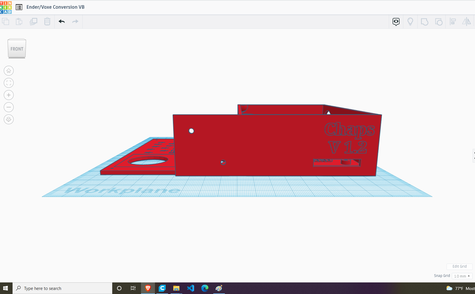 Free STL file Voxelab Mainbaord Chasis・3D printer design to download・Cults