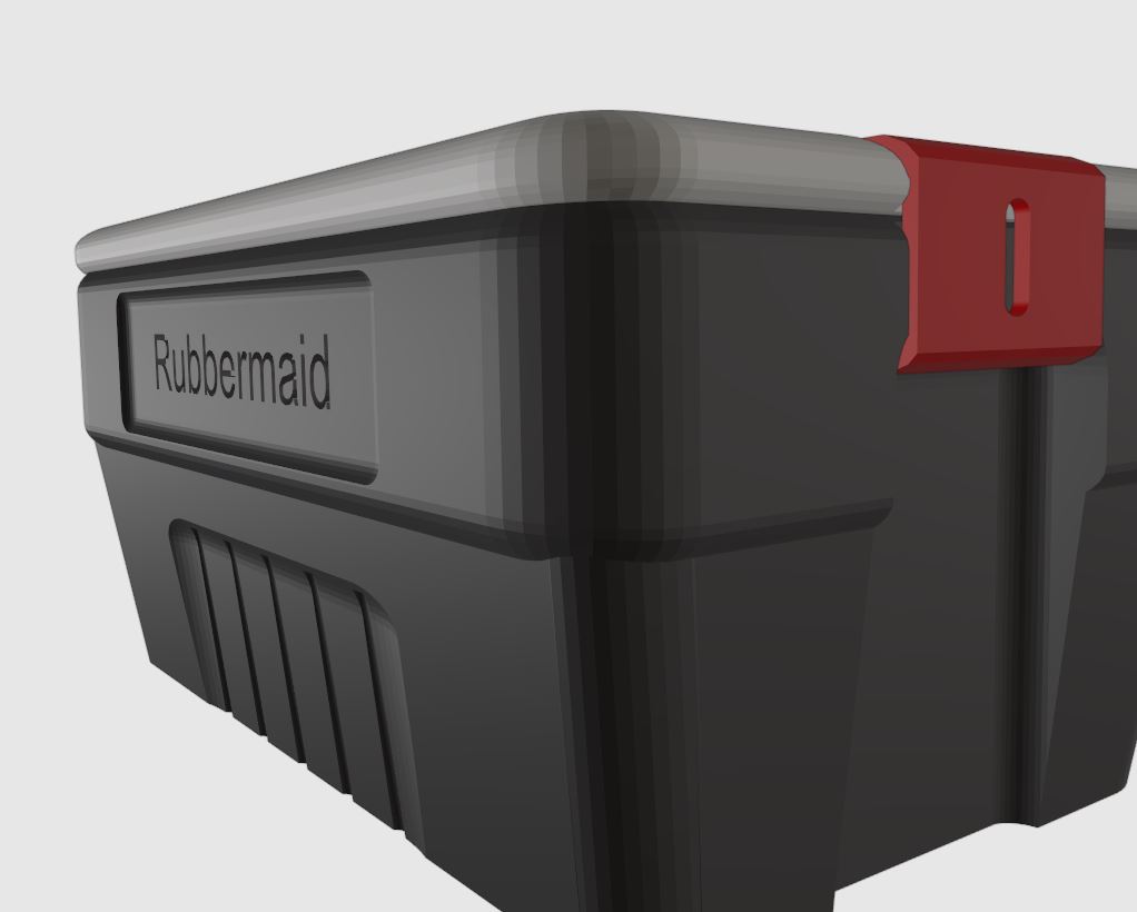 STL file Rubbermaid Box 📦・3D printable model to download・Cults