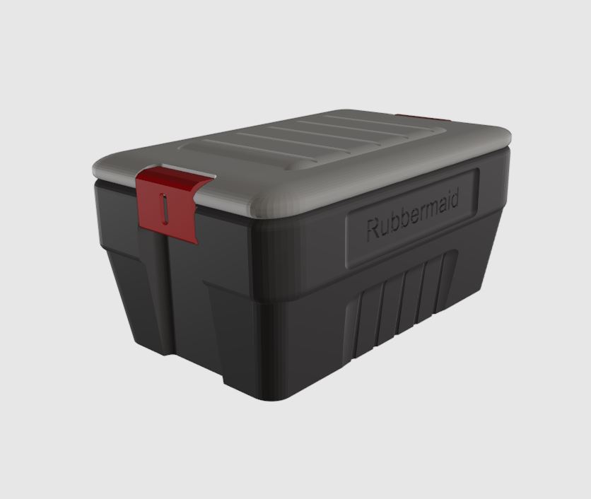 STL file Rubbermaid Box 📦・3D printable model to download・Cults