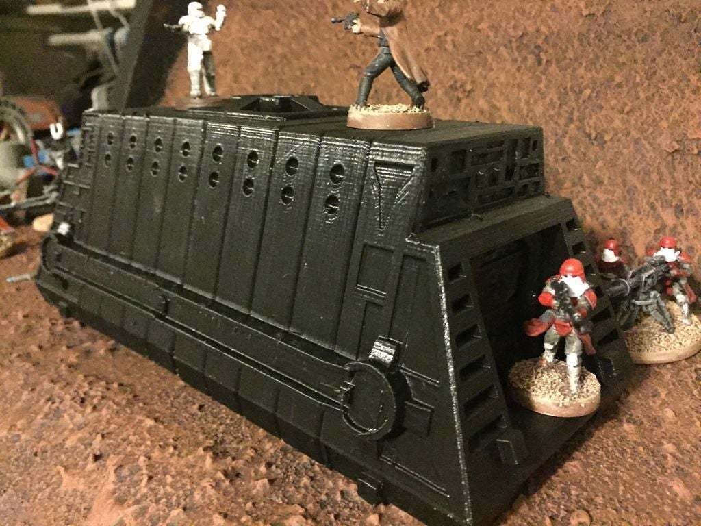 Free STL file Railcars (Star Wars Legion scale) ⭐・Model to download and ...